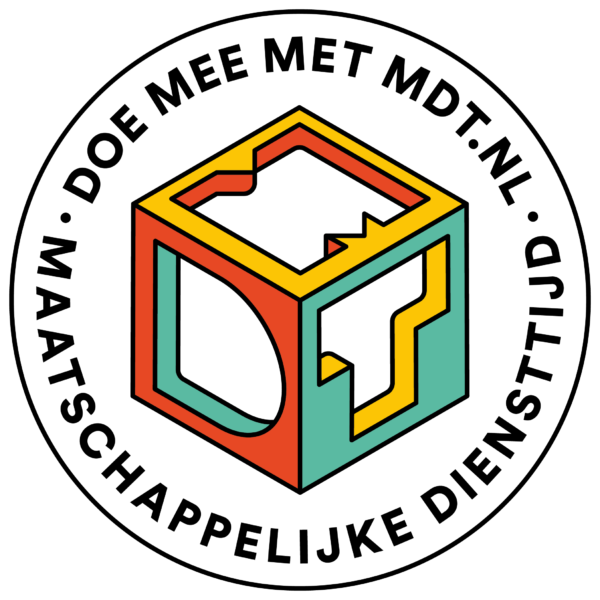 MDT logo met tekstring warm - Huis voor Beweging
